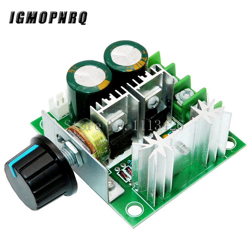 DC 12V 24V 30V 40V 13KHZ Auto PWM DC Motor Speed Regulator Governor Speed Controller Switch 10A ...
