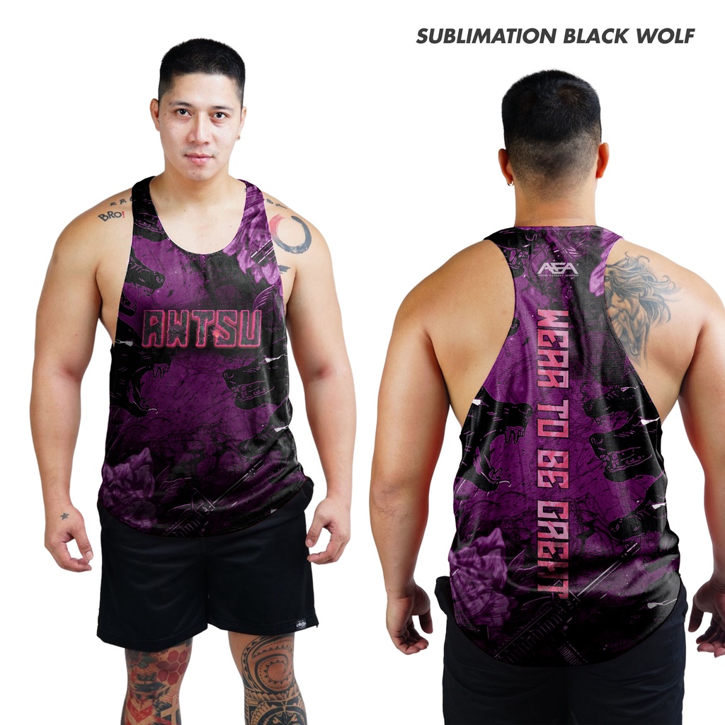 AFA BODYBUILDER STRINGER- Awtsu Sublimation | Shopee Philippines