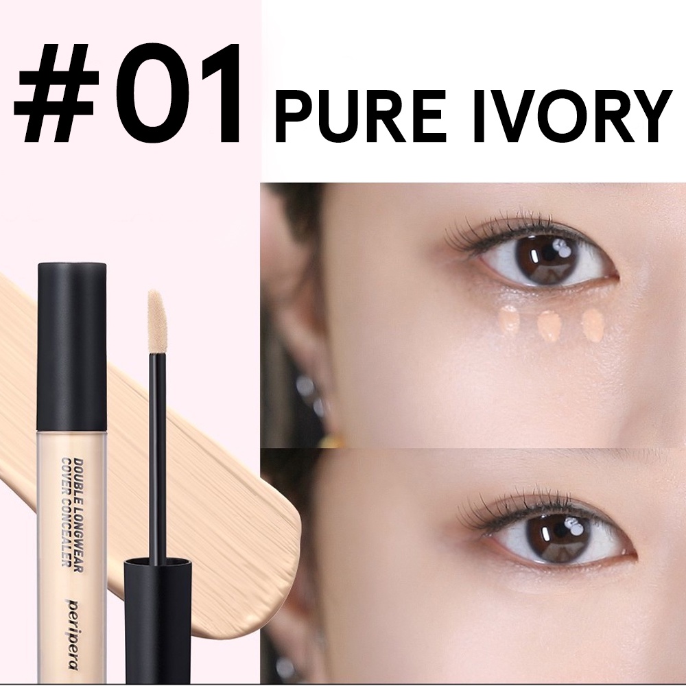 PERIPERA Double_Longwear Cover Concealer 5.5g | Shopee Philippines