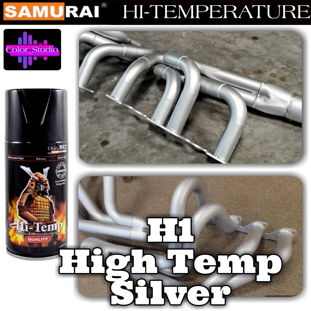 SAMURAI Spray Paint H1 High Temp SIlver - Cash on Delivery (COD ...