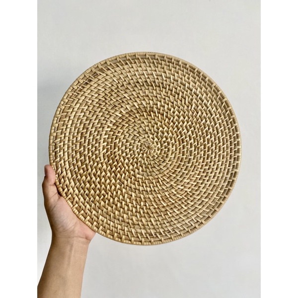 Native Rattan Placemat Round | Shopee Philippines