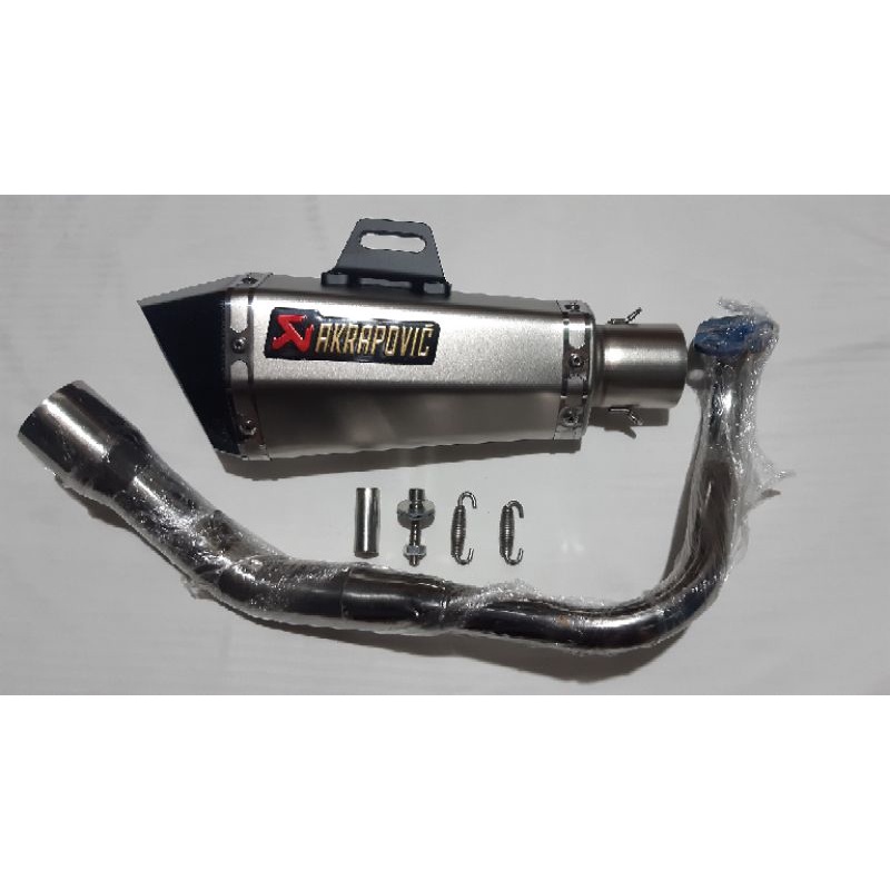 HONDA CLICK 125i/150i AKRAPOVIC MUFFLER 51MM w/ silencer (FULL CARBON) | Shopee Philippines