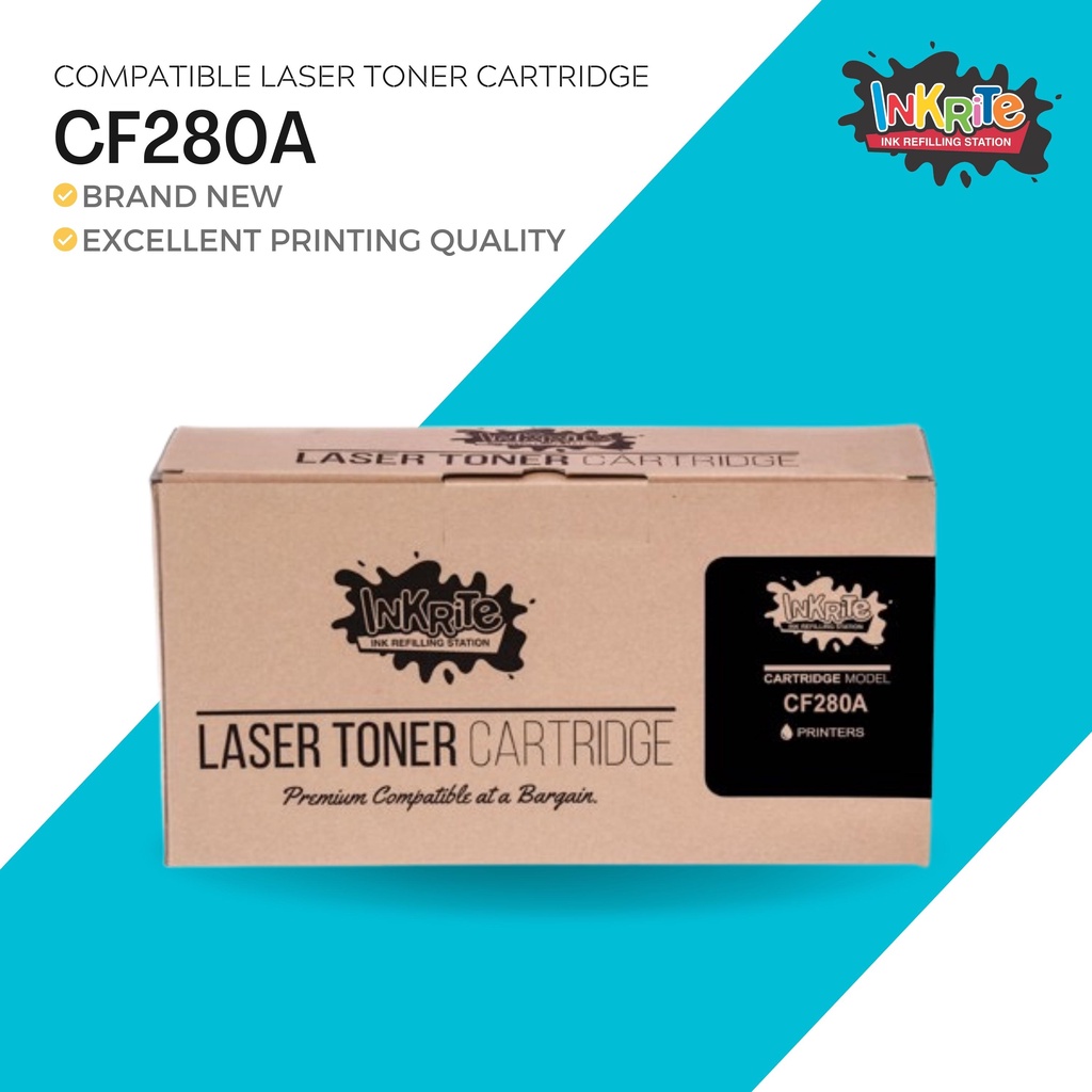 Inkrite Compatible Laser Toner Cartridge CF280A | Shopee Philippines