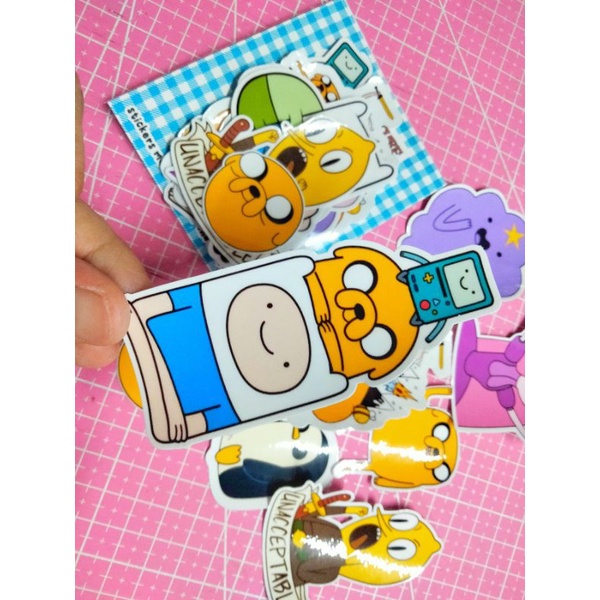 Adventure Time inspired sticker pack | pndk | Shopee Philippines