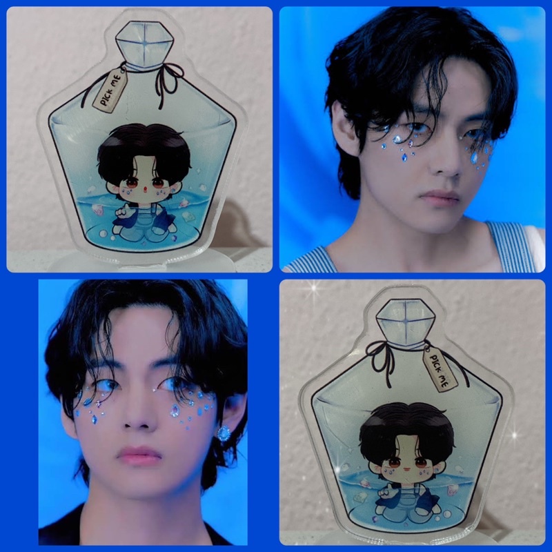 BTS V 5cm Standee fanart fanmade product | Shopee Philippines