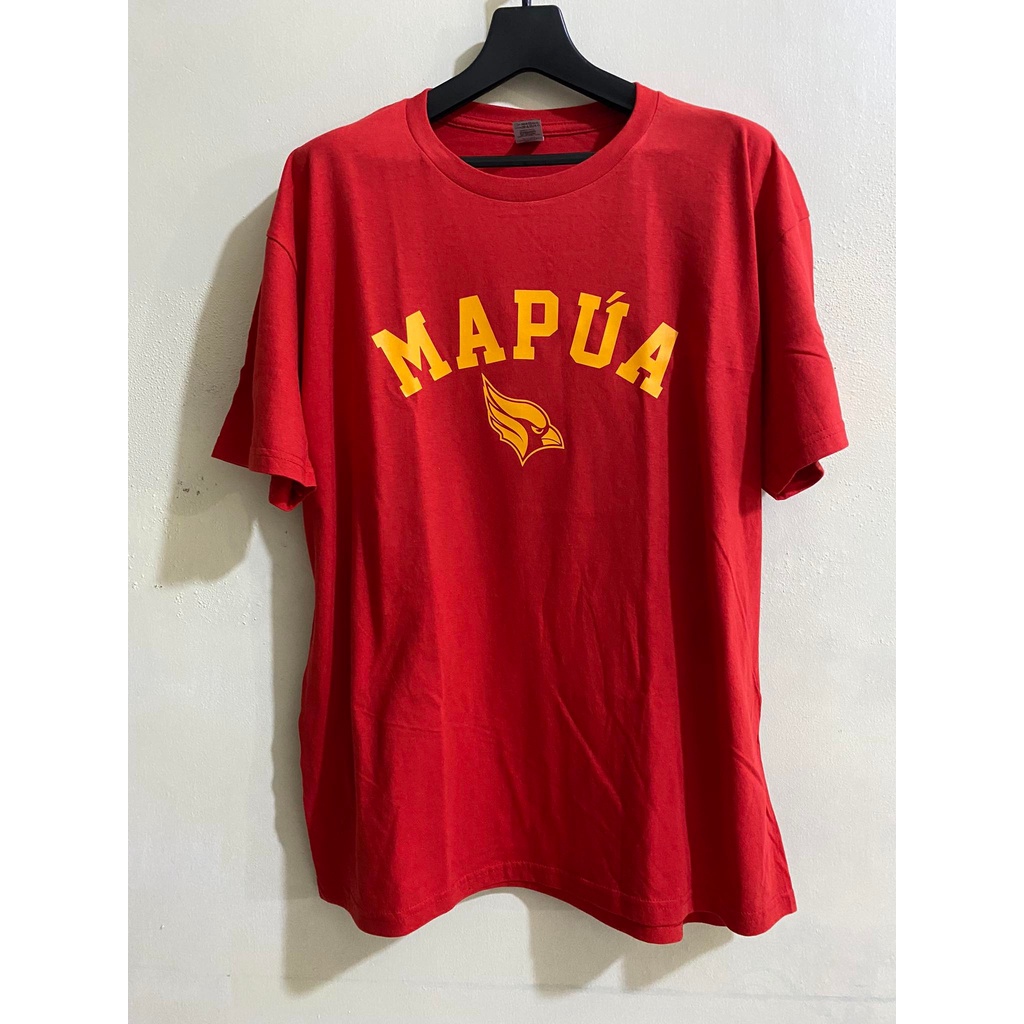 FANATICO Gildan Brand MAPUA Red Cardinal University Shirt NCAA Mapua ...