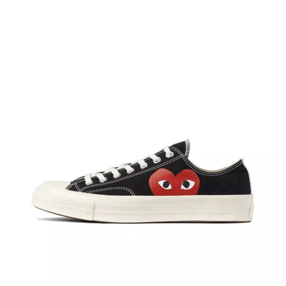 CDG Play x Converse Chuck Taylor All Star 1970s Comme des Garcons red ...