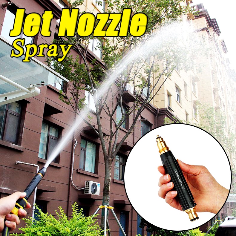 High Pressure Water Sprinkler Jet Nozzle Spray For Home Garden Car ...