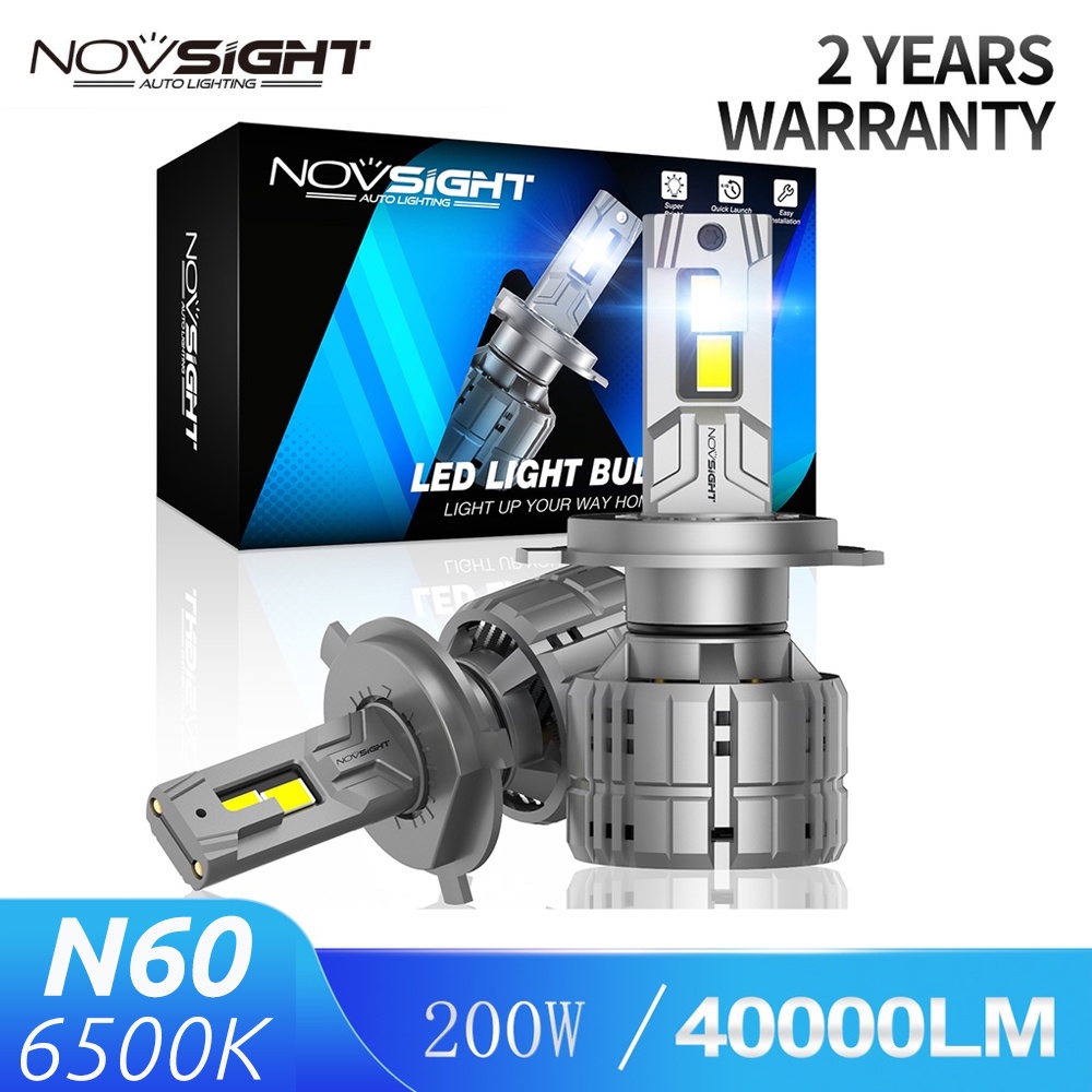 Novsight h4 led headlight 200W N60 led headlight for car Newest led ...