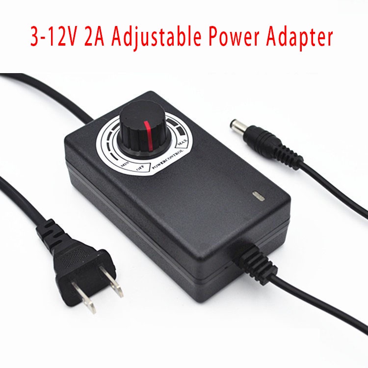Adjustable Adapter 3V-24V voltage 3V 4.5V 5V 6V 7.5V 8V 9V 10V 12V 15V ...