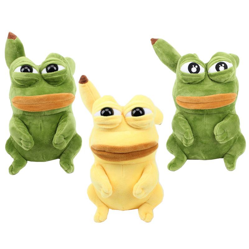 Sad Frog Frog Pepe Feels Bad Man Feels Good Man Plush Toy Stuffed Doll ...