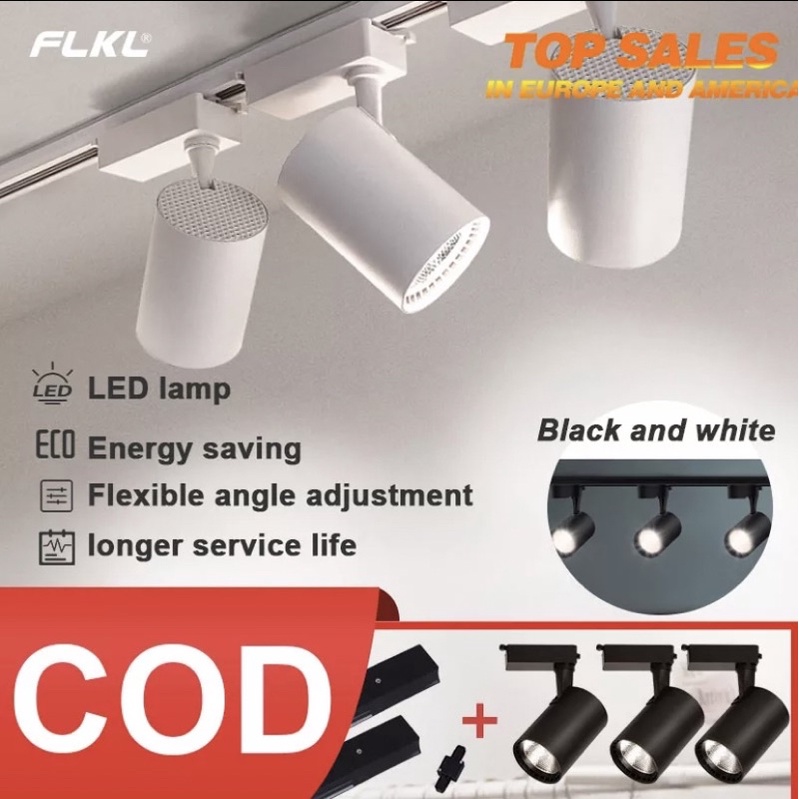 Track Light Spot Light Full Set Ceiling Light LED Track Light Lighting ...