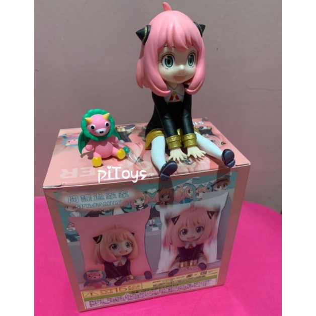 Anya Forger sitting with doll Spy X Family Anime Collectibles Anime ...