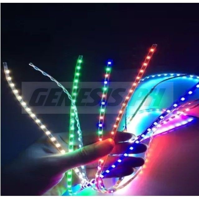 Genesis Motorcycle Flexible 45cm Strip Light Blinker And Steady LED ...