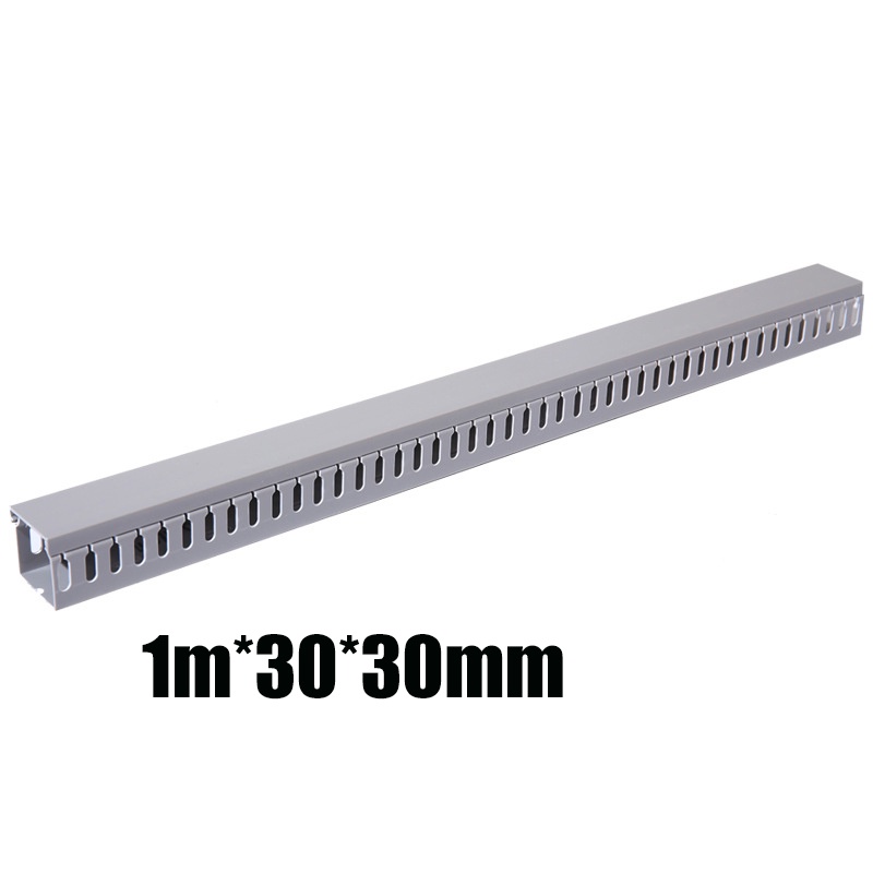 Cable Management Open Slot Cable Management Raceway 1m PVC Cable Tray ...