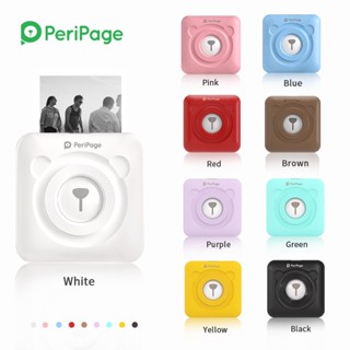 ORIGINAL PERIPAGE A6 203/304DPI Portable Mini Printer 58mm Bluetooth Thermal Wireless Pocket ...