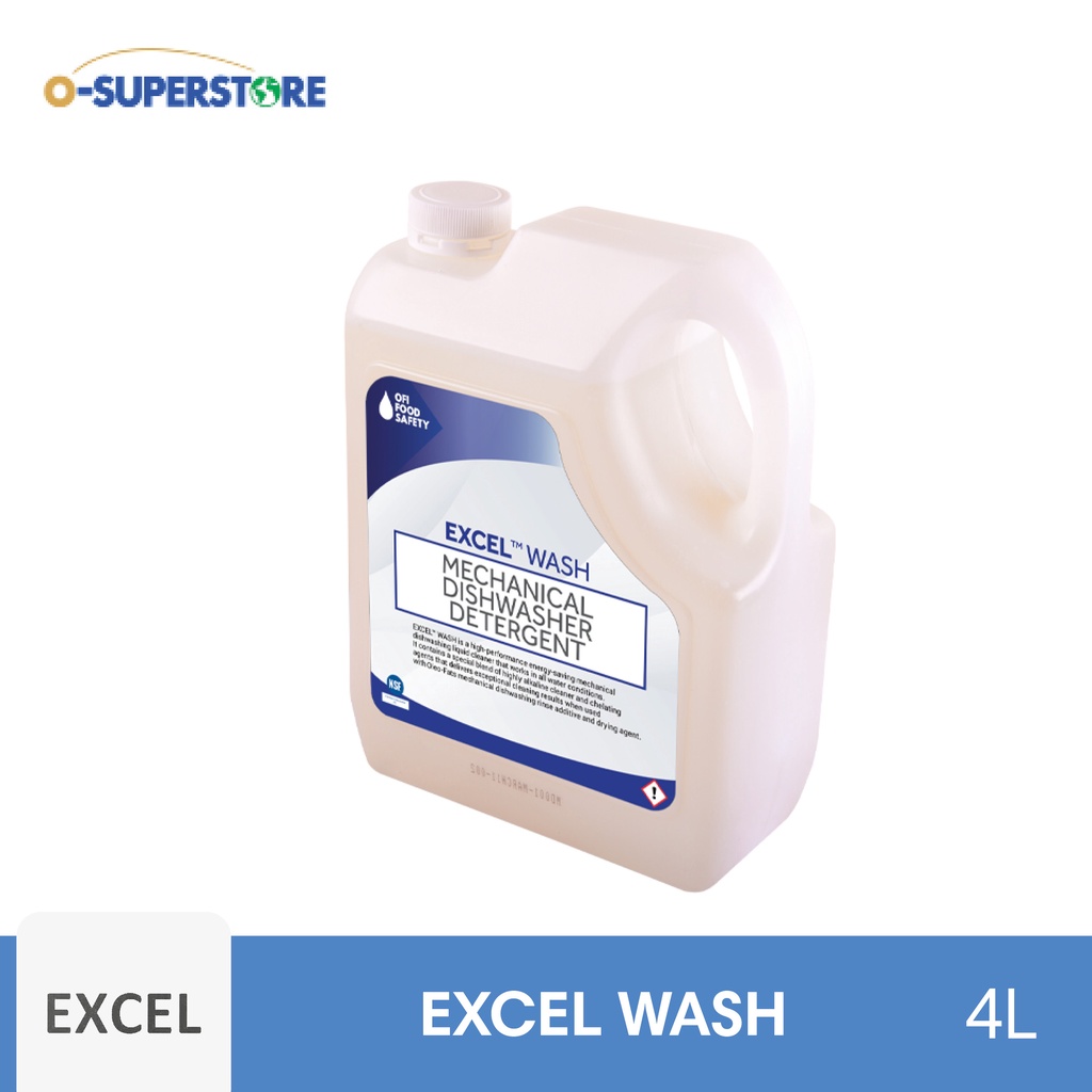 Excel Wash 4L (Mechanical Dishwasher Agent) | Shopee Philippines