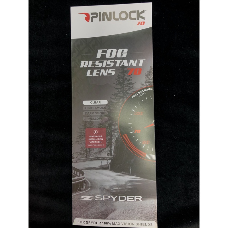 Spyder Pinlock For Spyder SHIFT 3 / PHOENIX 2 / PHOENIX + / SPIKE 2 ...