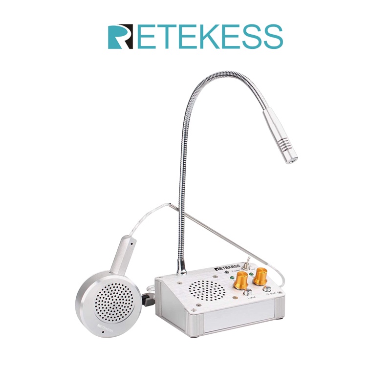 RETEKESS TW104 Window Speaker System Window Microphone And Speaker Bank ...