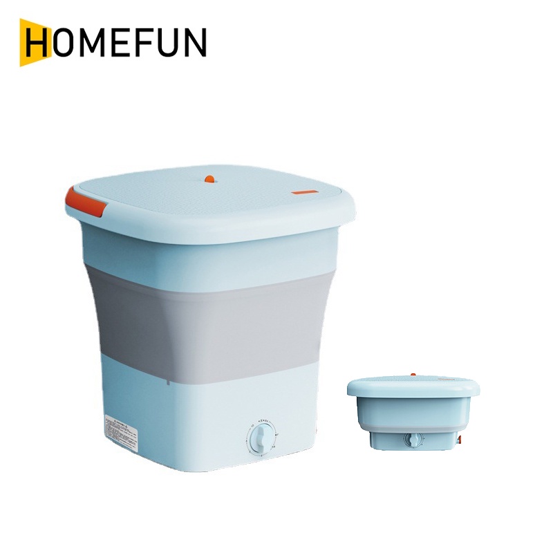 HOMEFUN mini washing machine portable foldabl washing machine for baby ...
