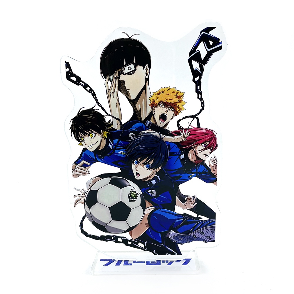 Blue Lock group Meguru Yoichi Hyouma Rensuke Jinpachi acrylic stand ...