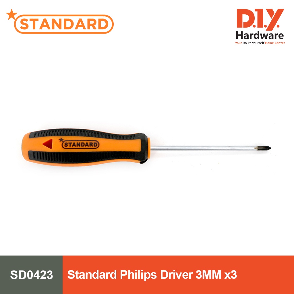 Standard Philips Driver 3MM x 3 SD0423 | Shopee Philippines