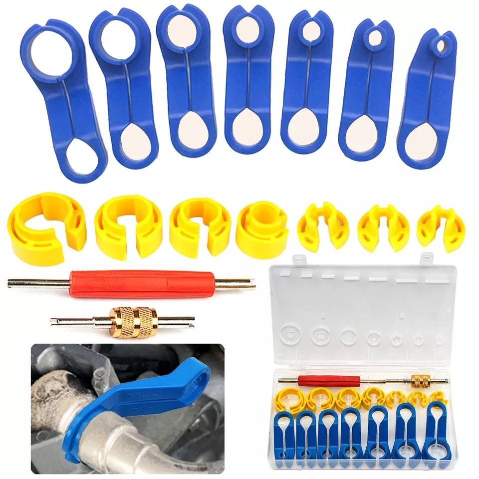 ZEN Fuel Line Removal Tool Kit 16-Piece Car AC Cable Cutting Set Quick ...