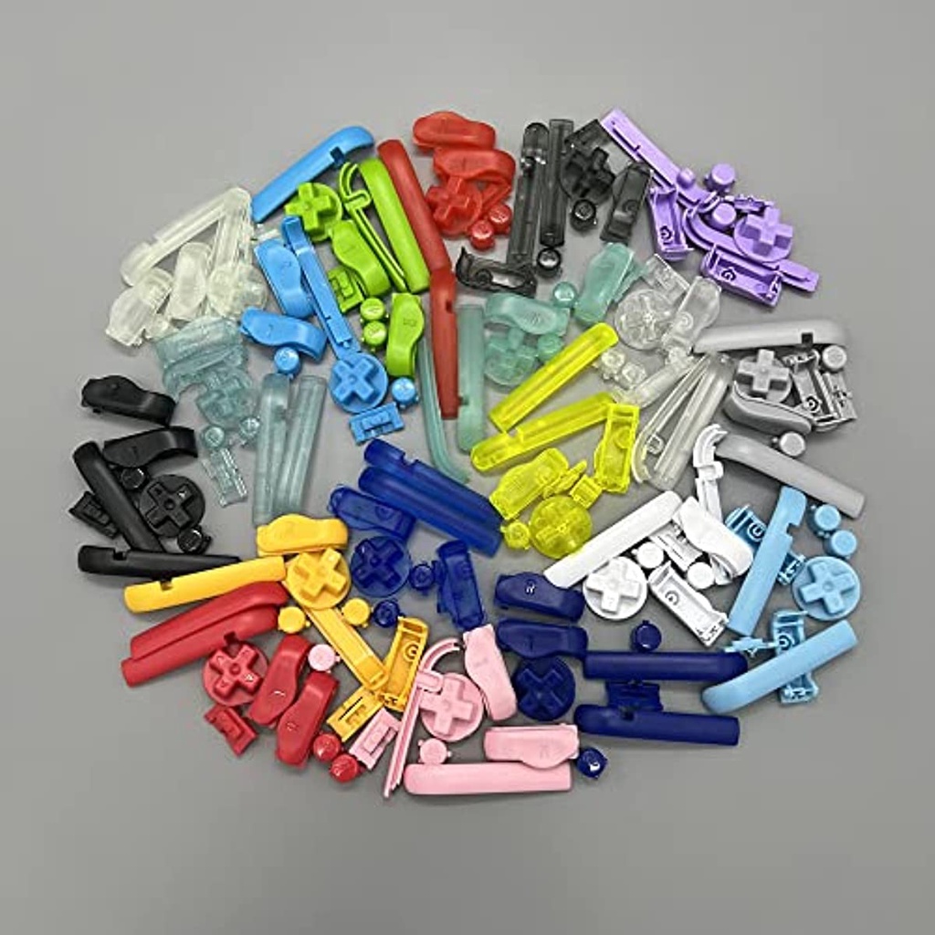 Upgraded Quality Full Set Replacement Buttons for Gameboy Advance,AB L ...