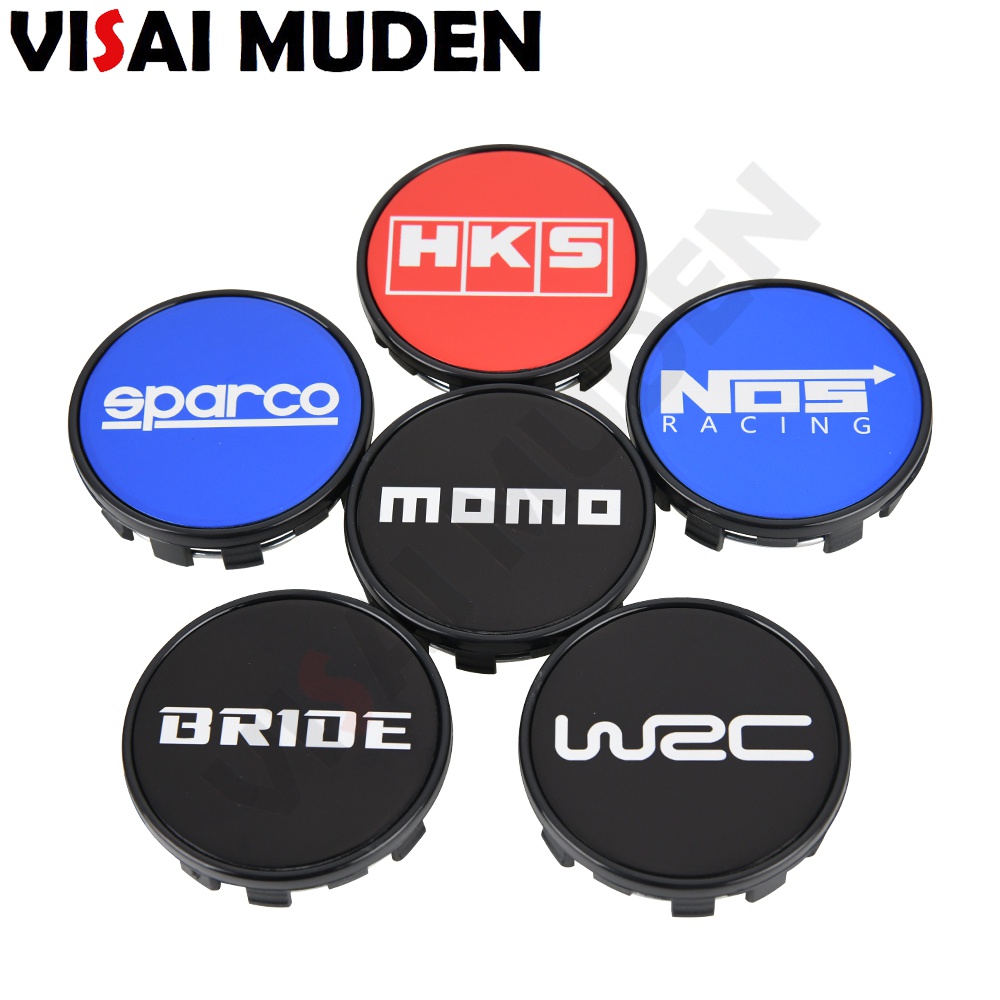 4PCS OD 54MM / ID 50MM Rim Cap HKS BRIDE NOS MOMO WRC TOYO TAKATA DRIVE ...