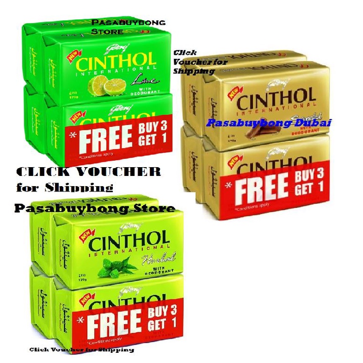 Cinthol 4BARx175g Soap JUMBO SIZE LOWEST price! Dubai UAE | Shopee ...