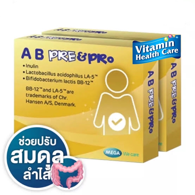 Mega We Care AB PRE & PRO Balancing The Intestines With To Help ...