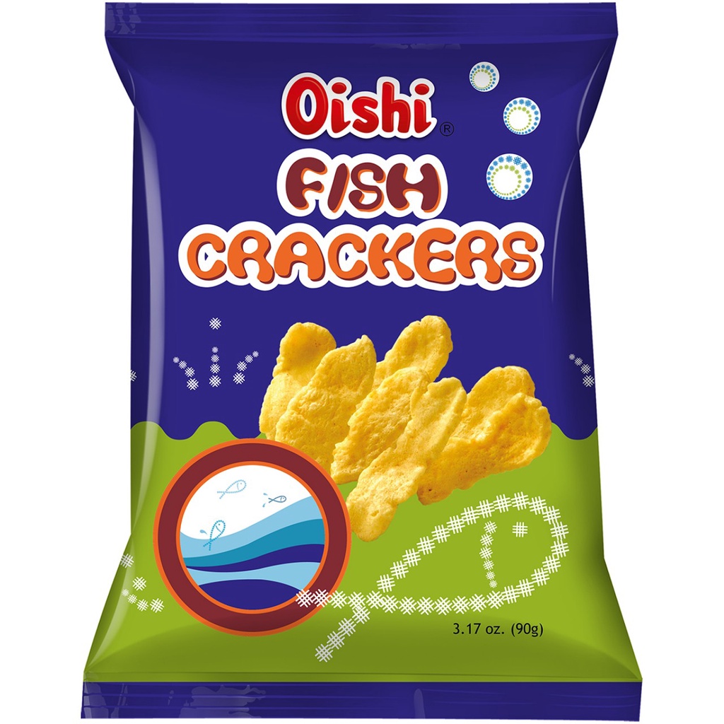 Oishi Fish Crackers 90g | Shopee Philippines