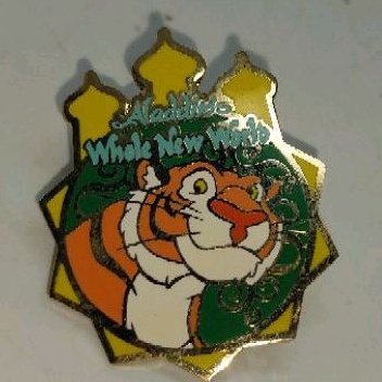 2005 Tokyo Disney Sea Aladdin's Whole New World Rajah Collectible Lapel ...