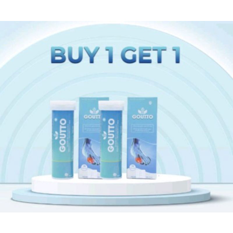 Goutto Effervescent Tablets 10 Per Box Buy 1 Take 1 Cure Gout Arthritis ...