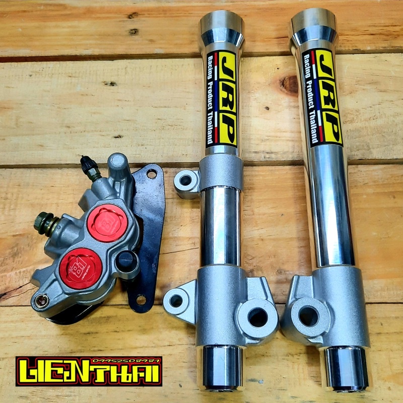 LIGHTEN FRONT SHOCK OUTER TUBE W/ CALIPER 8.1 2 CHIPS - WAVE125,XRM125, XRM110, RS125, RAIDER150 ...