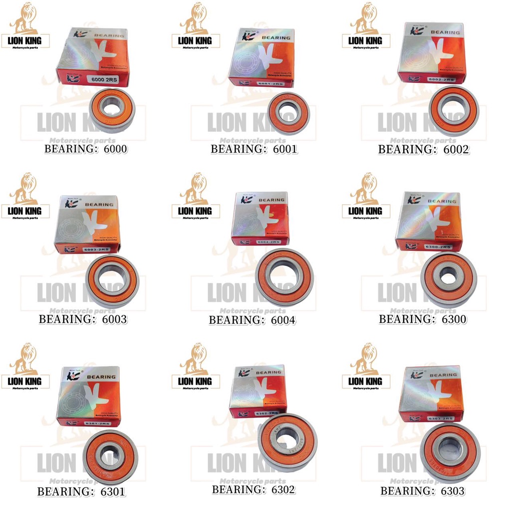 Motorcycle Bearing 6000 6001 6002 6003 6004 6301 6302 6303 6304 6200 ...
