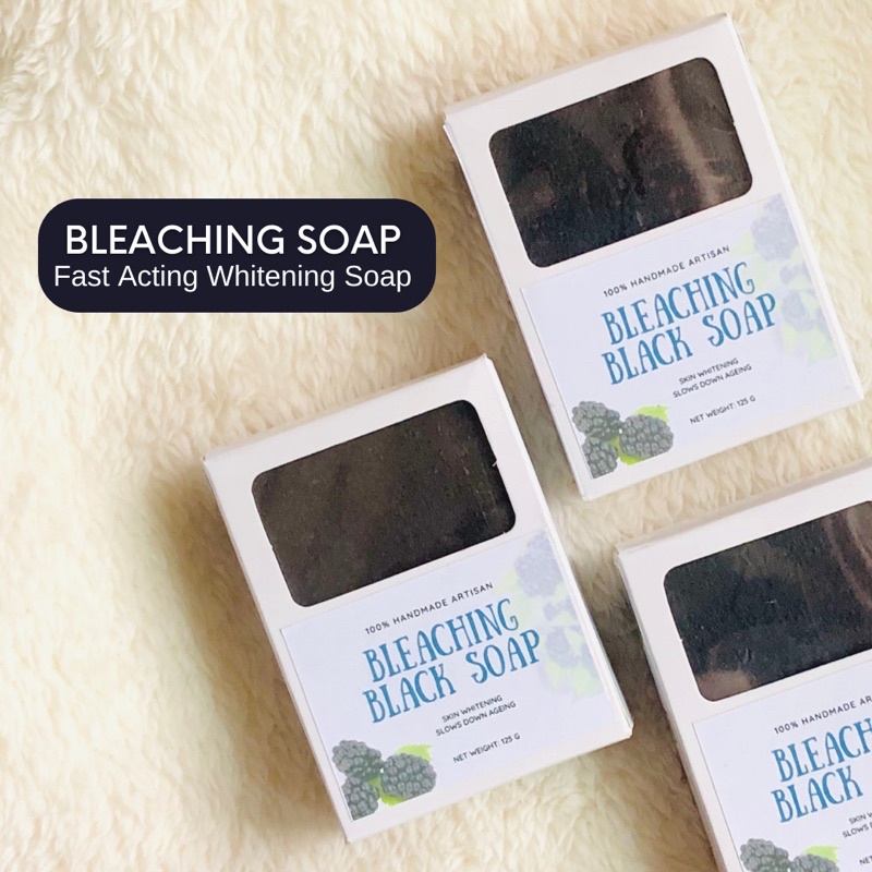 Bleaching Black Soap 125g | Nature's Skin Botanicals | Shopee Philippines