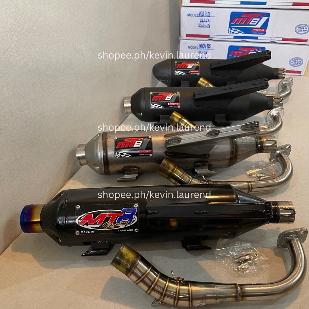 MT8 PIPE for Mio i 125/M3/Soul i125/GT | V3 / Stainless tip | Shopee ...
