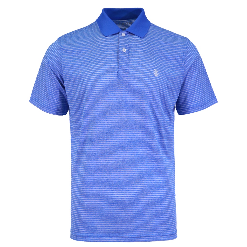 Izod Men's Basic Fit Striped Golf Shirt w/ Knitted Collar (Blue) | Shopee Philippines