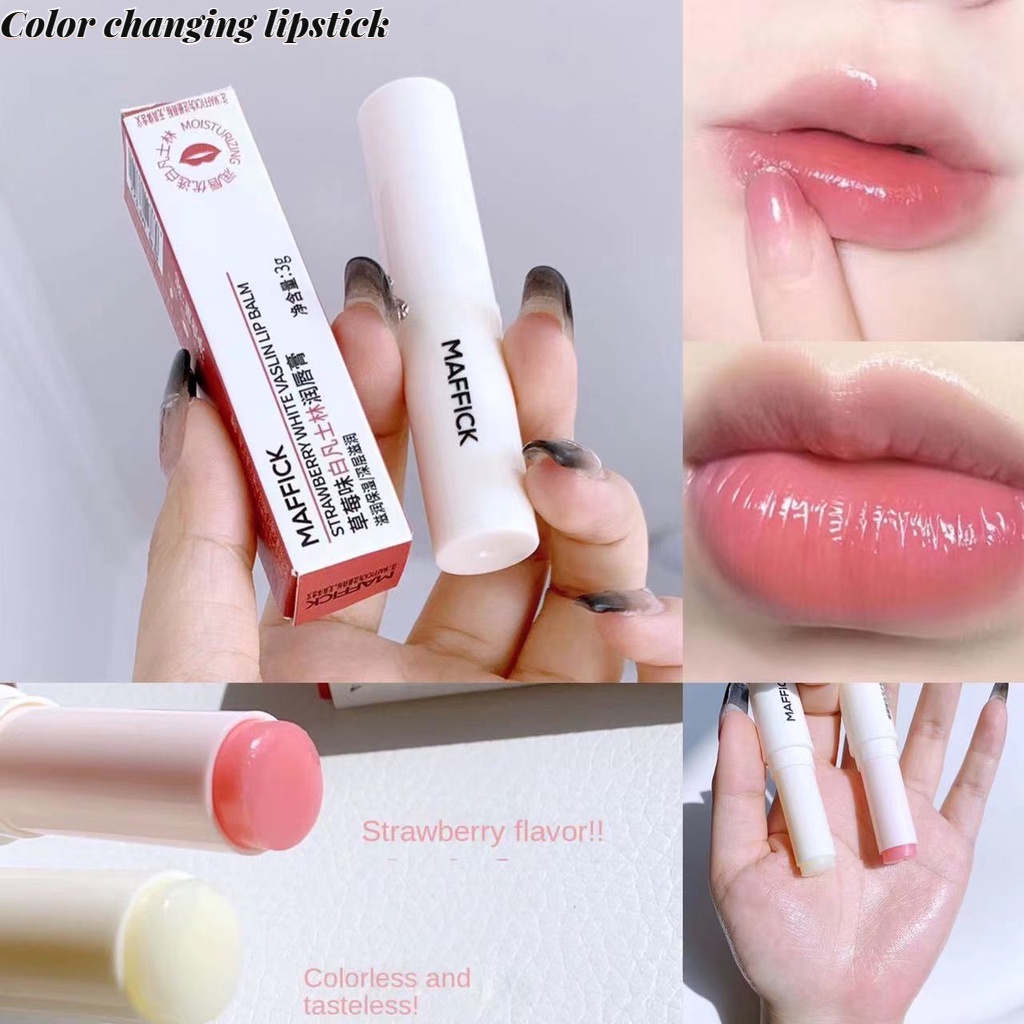 Color changing lipstick Lip gloss Transparent lipstick can effectively ...
