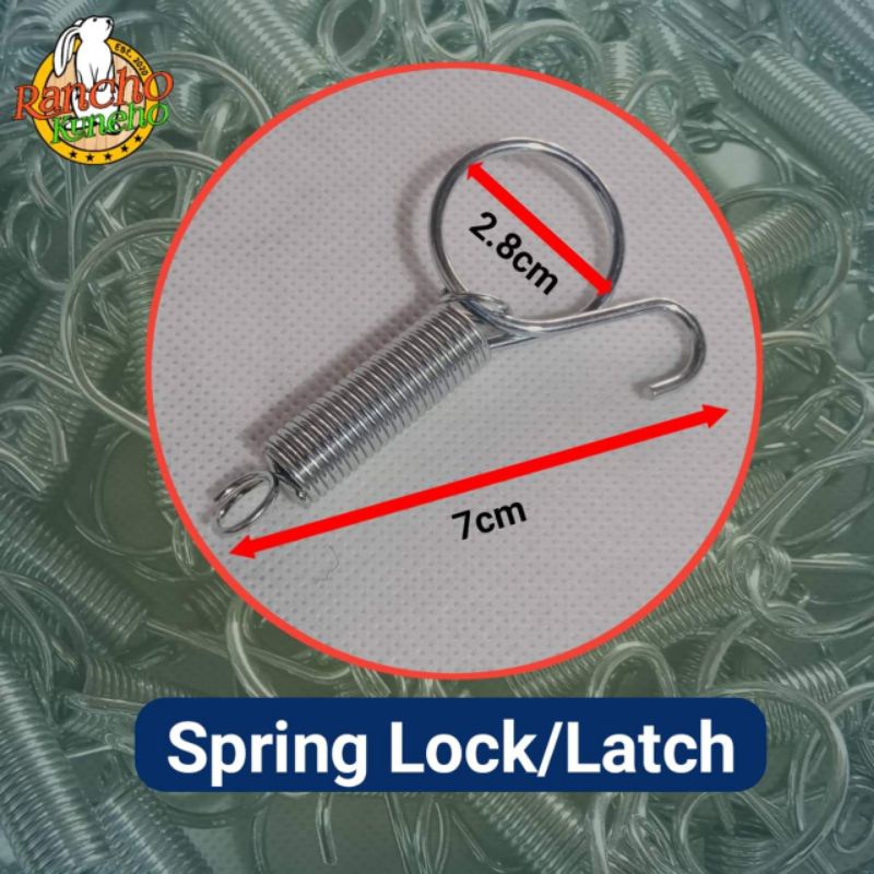 50 PCS. SPRING LOCK FOR CAGES | Shopee Philippines