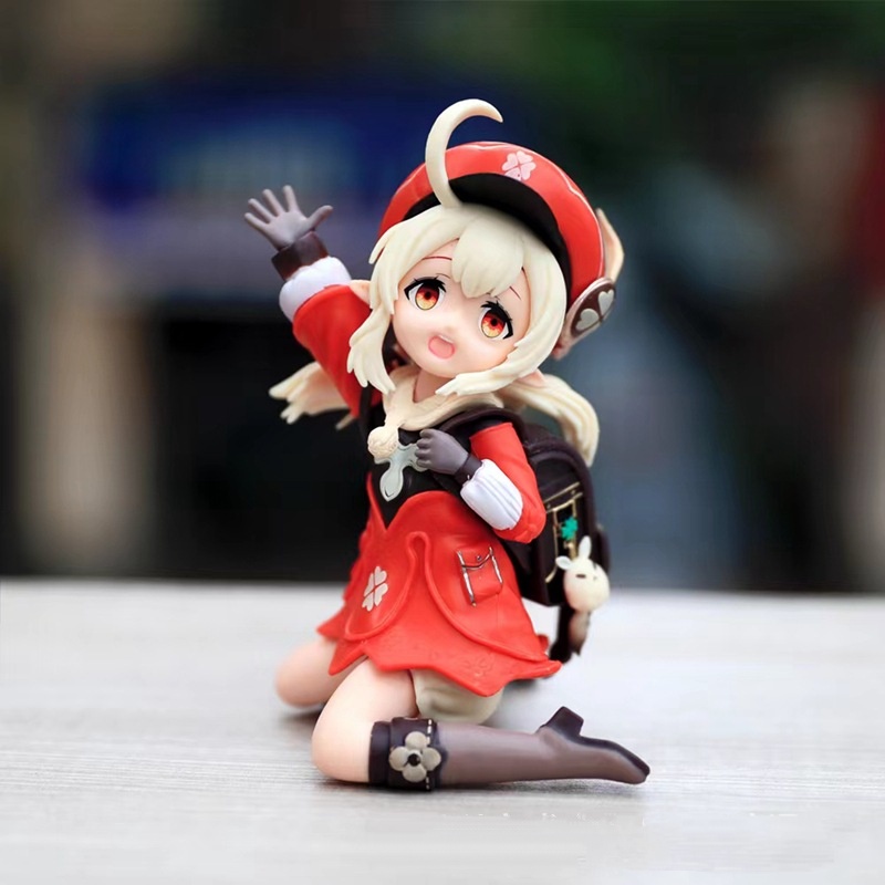 Anime Genshin Impact Klee Figure PVC Action Figure Collection Model ...