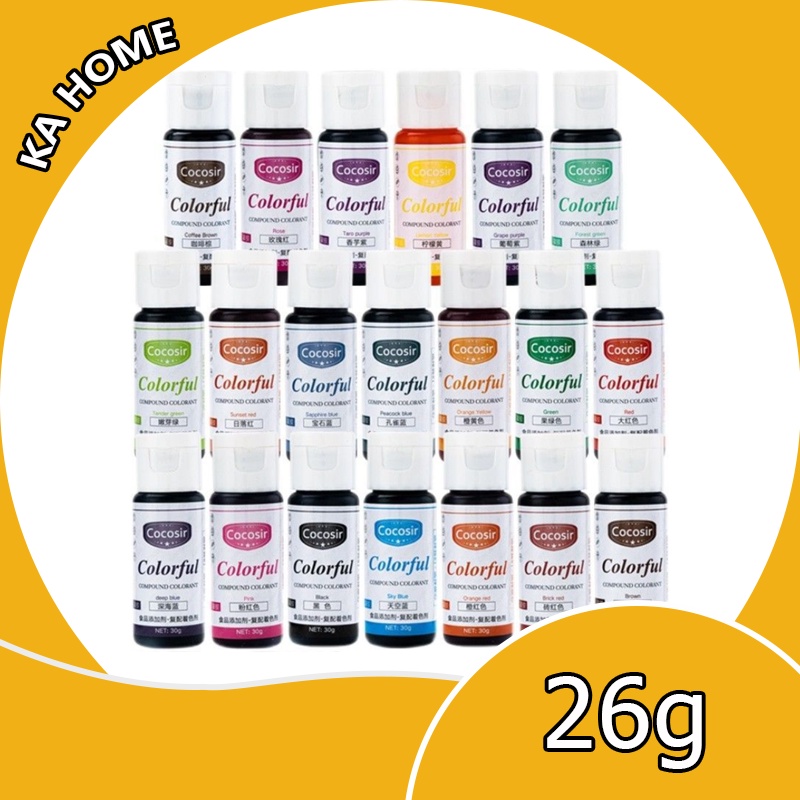 Gel Food Coloring Color Liquid | Shopee Philippines