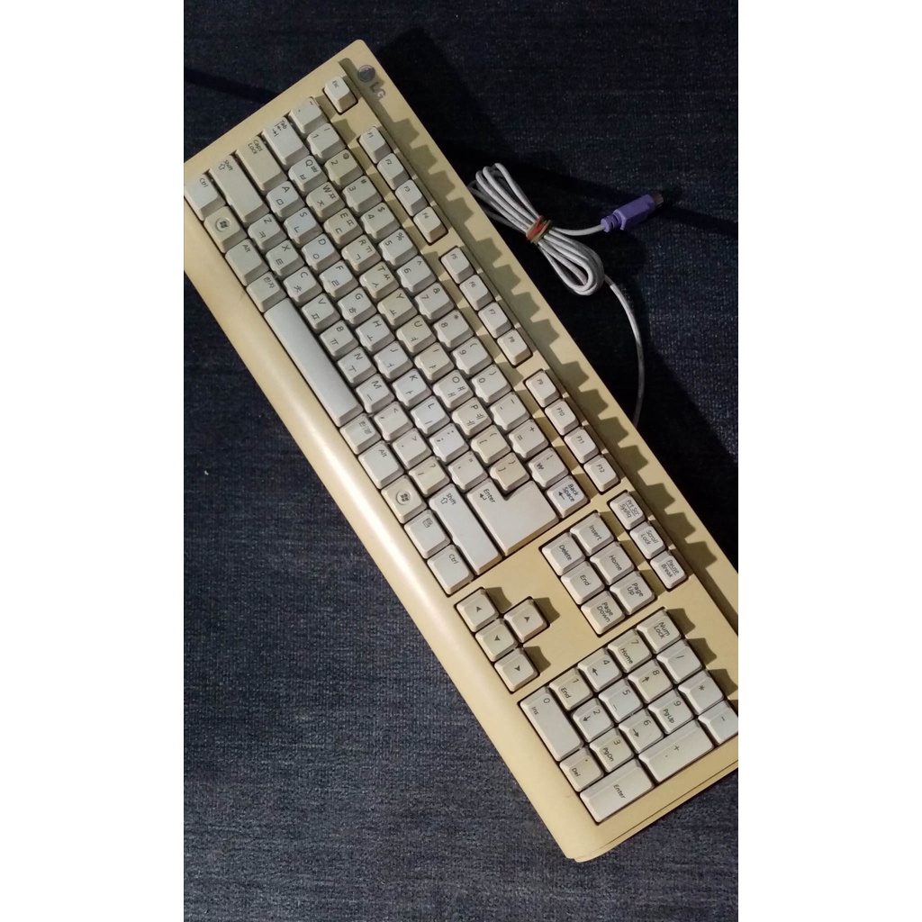 Rare Vintage Retro LG Original PS2 Keyboard | Shopee Philippines