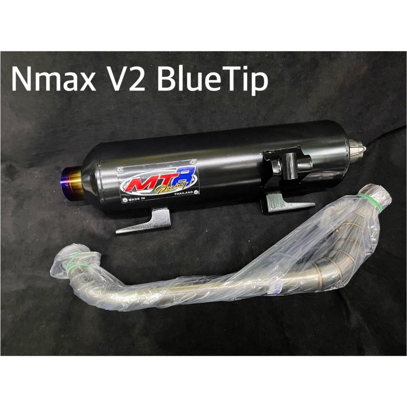 MT8 POWER PIPE BLUE TIP FOR NMAX 155 v2 | Shopee Philippines