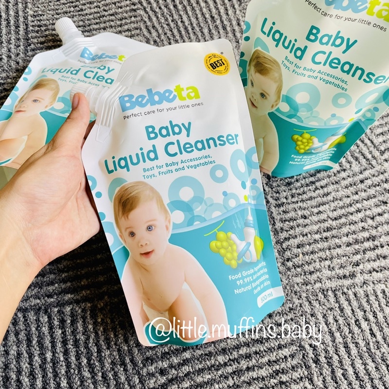 BEBETA Baby Liquid Cleanser 500ml Resealable Pack (BBT-LC500) | Shopee Philippines