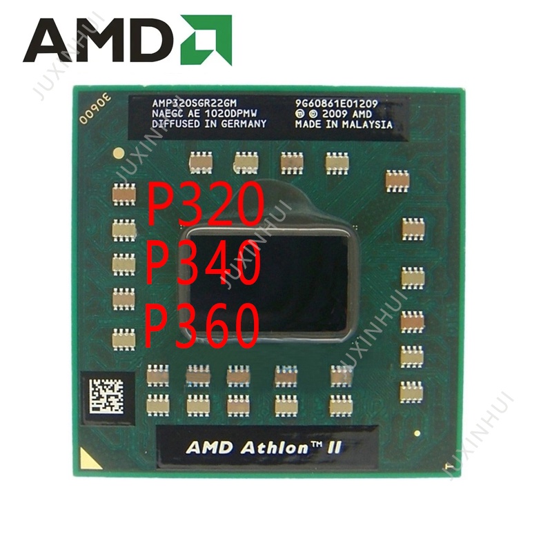 AMD Athlon P320 P340 P360 CPU processor AMP360SGR22GM 25w dual-core ...