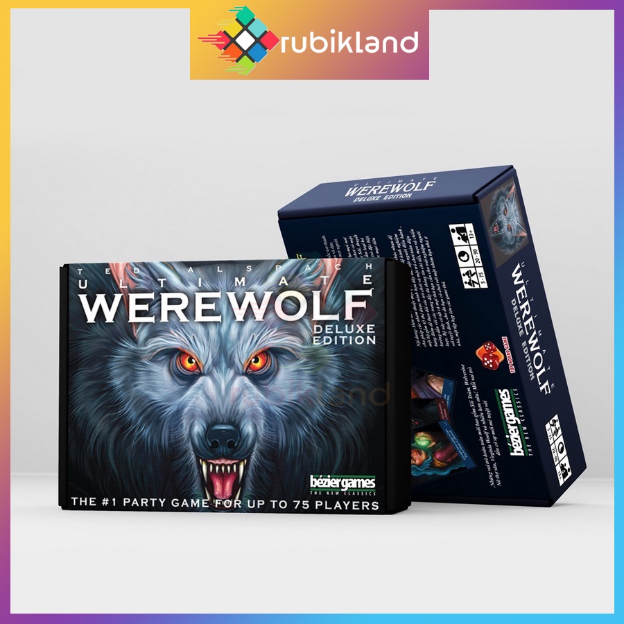 [Carton Box] Werewolf Ultimate Viet Hoa Board Game 92 Cards Thick Paper ...