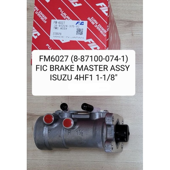 Brake Master Assembly Isuzu 4HF1 1-1/8” (8-87100-074-0) | Shopee ...