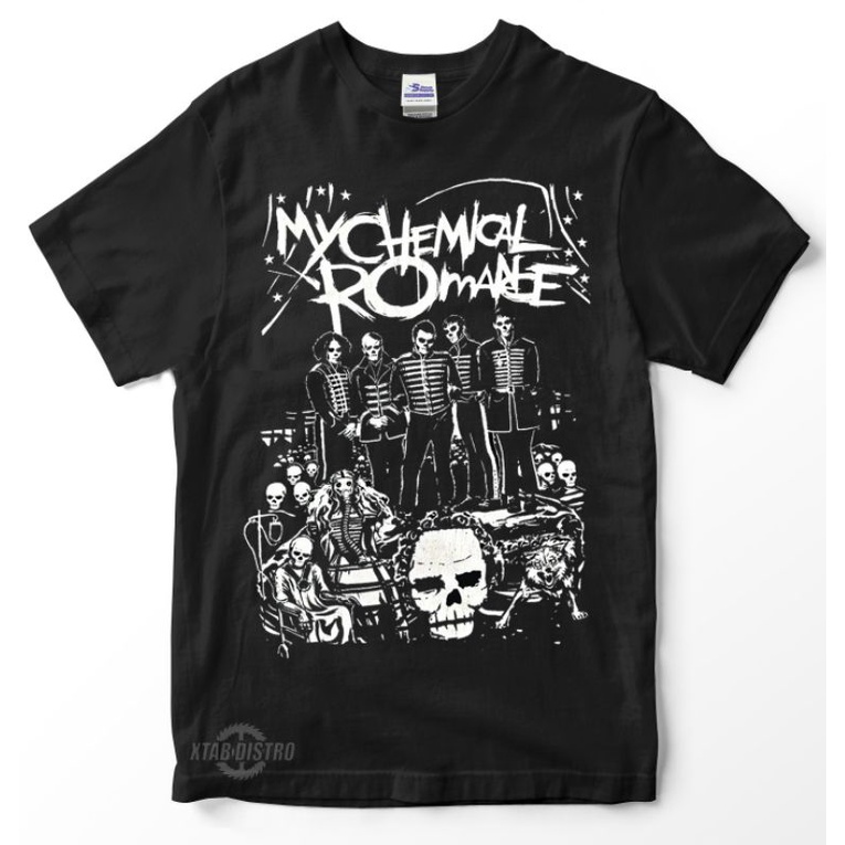 My CHEMICAL ROMANCE t-shirt The black parade is dead Premium tshirt mcr ...